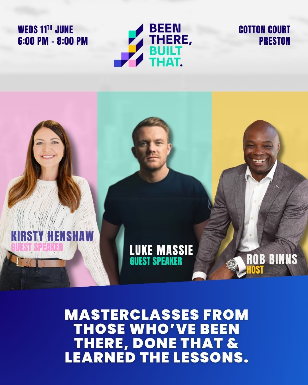 Special Guests for Preston’s New Programme of Masterclasses