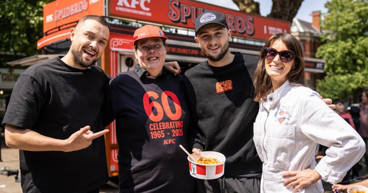 Preston turns out in force as KFC celebrates 60 years in the UK