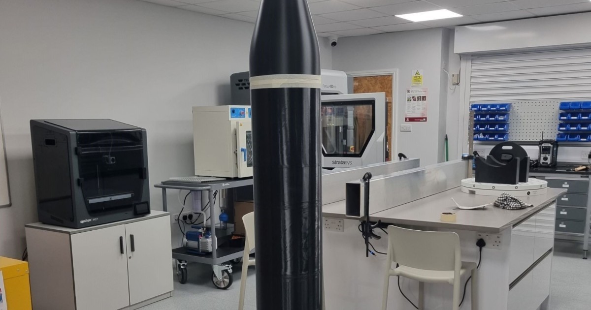 Airframe Designs creates full-scale 3D-printed torpedo mock-up for ma