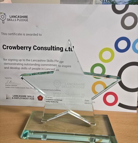 Crowberry Consulting receives Skils Pledge Award for Internship ...