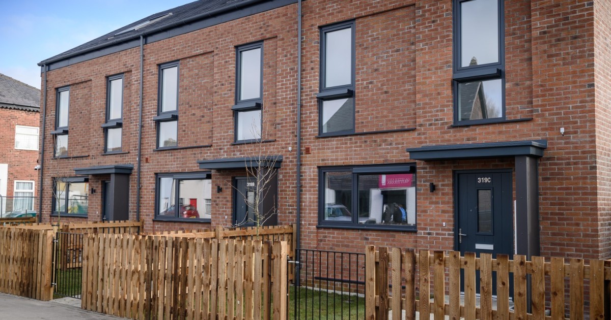 Council-owned homes completed in Bamber Bridge