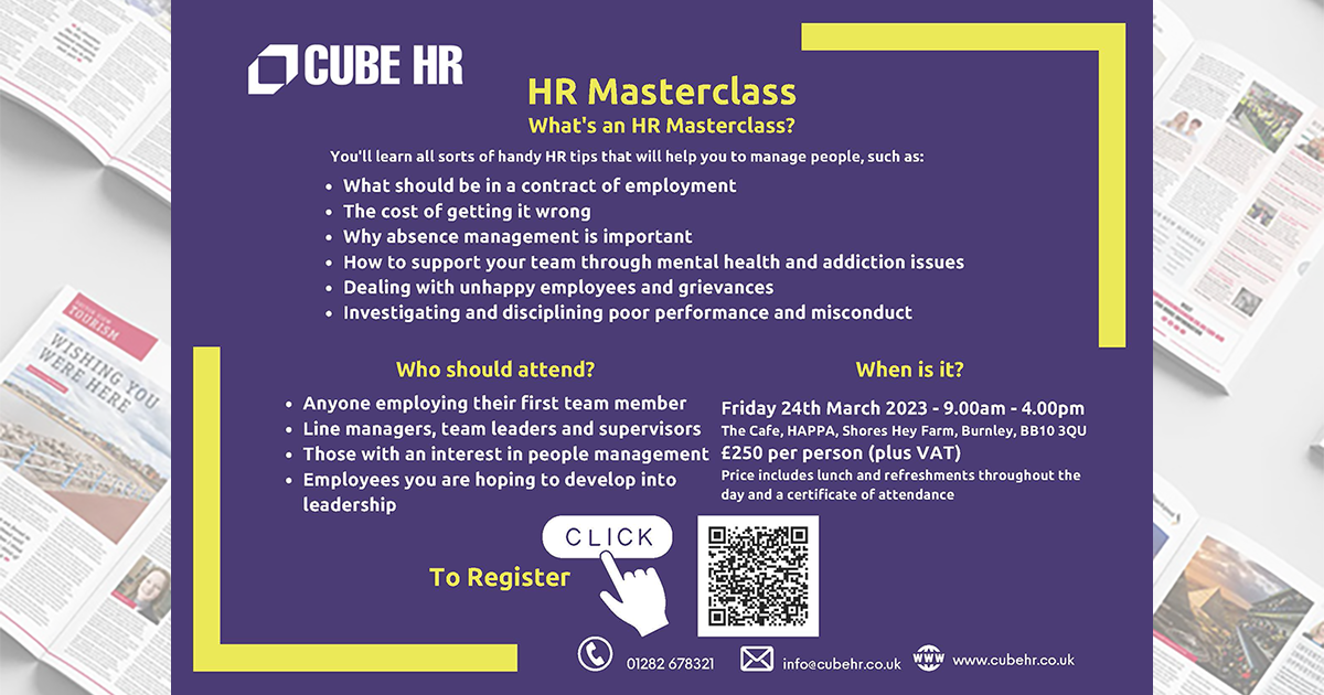 CUBE HR's HR Masterclass is back in person after three years