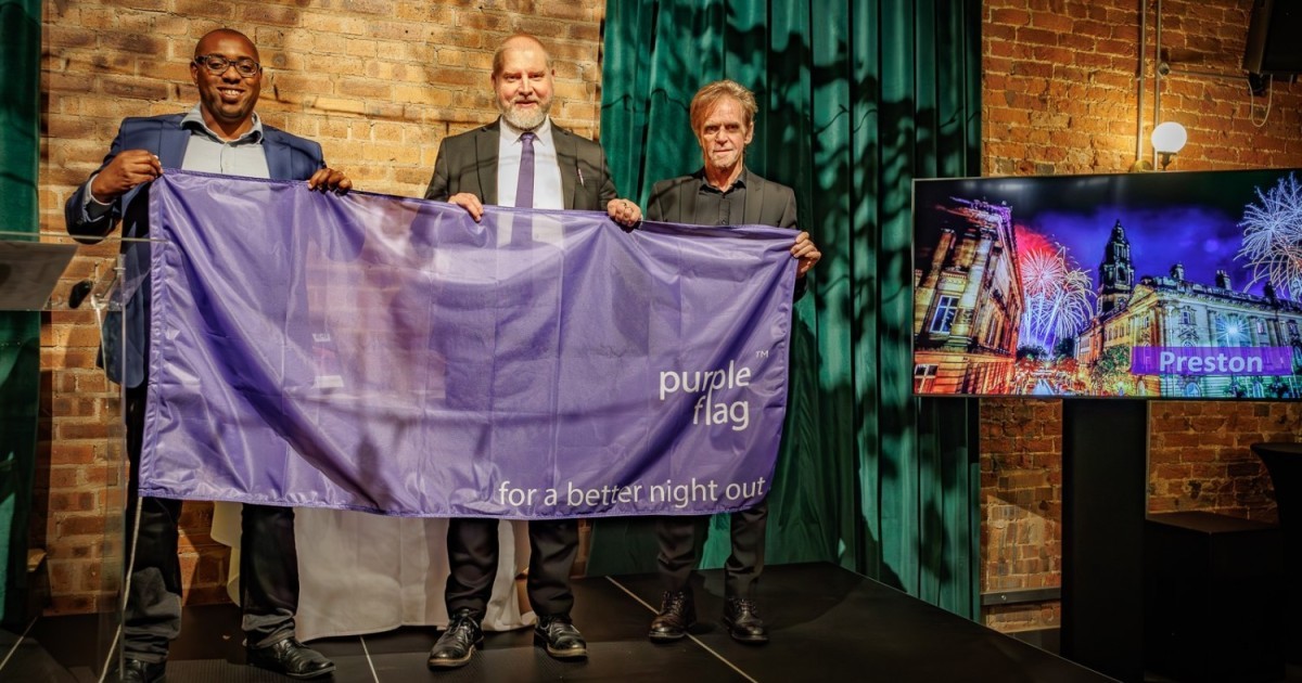 Quality of nighttime economy earns Preston a purple flag