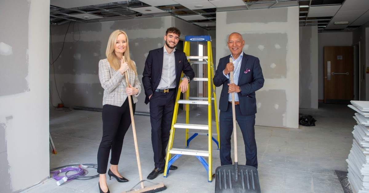 Fit-out begins at hospital's new £1.5m annex