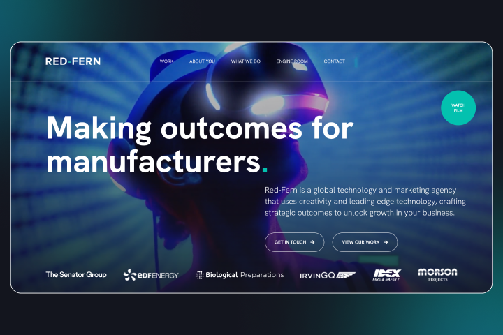 Digital agency Red-Fern launches new website | LBV Hub