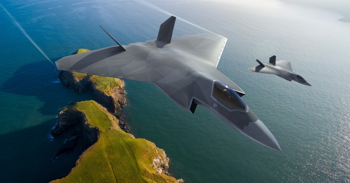 BAE Systems unveils concept model of new Tempest aircraft