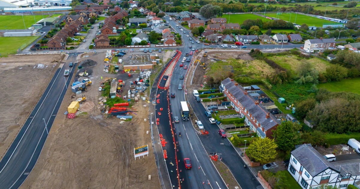 Next phase of works to create new access road for Blackpool Enterpris