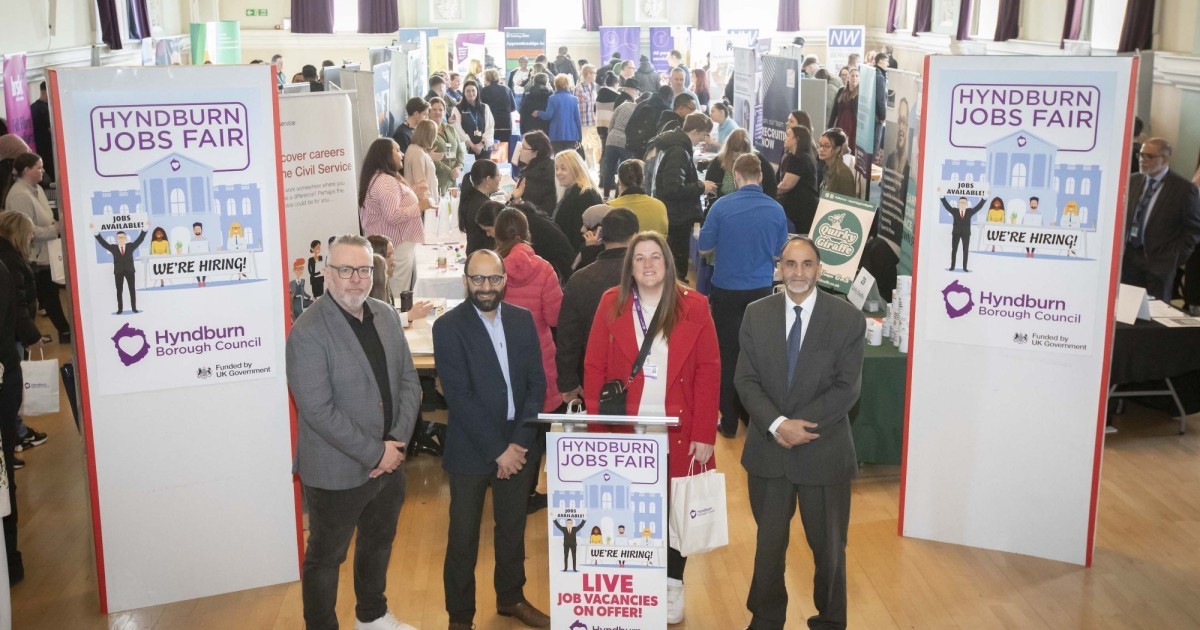 Hyndburn Jobs Fair 2025 A Huge Success With Lots Of Live Vacancies On ...