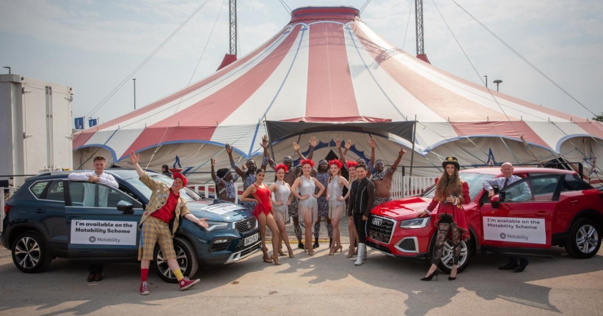 Car dealerships bring the joy of the circus to children across the UK ...