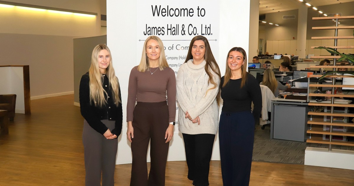 James Hall & Co. Ltd mark National Apprenticeship Week | LBV Hub