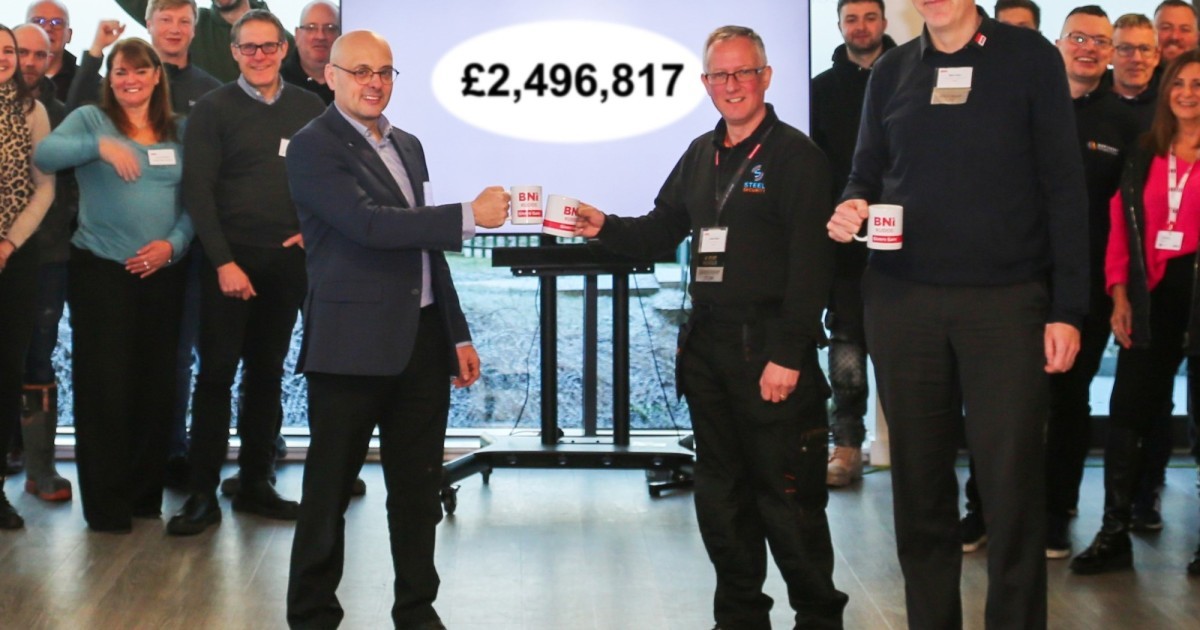 Two million celebration for Burnley BNI group | LBV Hub