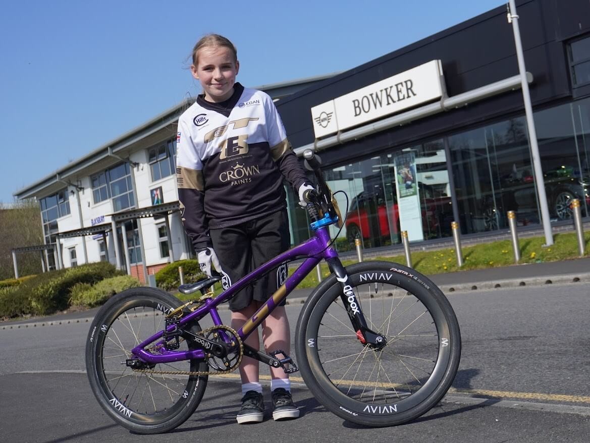 Bowker MINI Sponsors 10-year-old BMX champion from Blackburn | LBV Hub