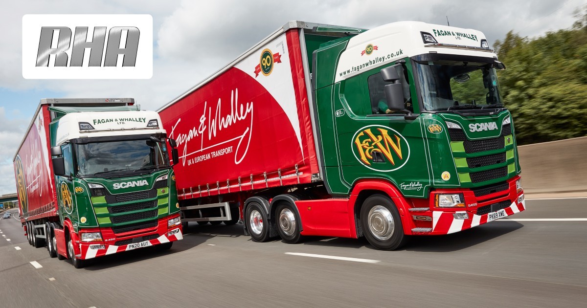 We’re proud members of the Road Haulage Association! | LBV Hub