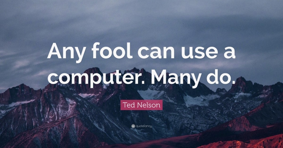 Foolish behaviour with information | LBV Hub