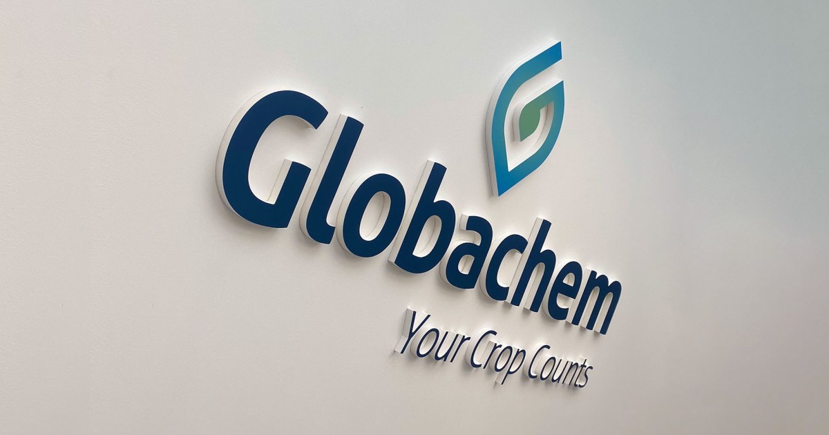 Lustalux provides full signage package for Globachem | LBV Hub