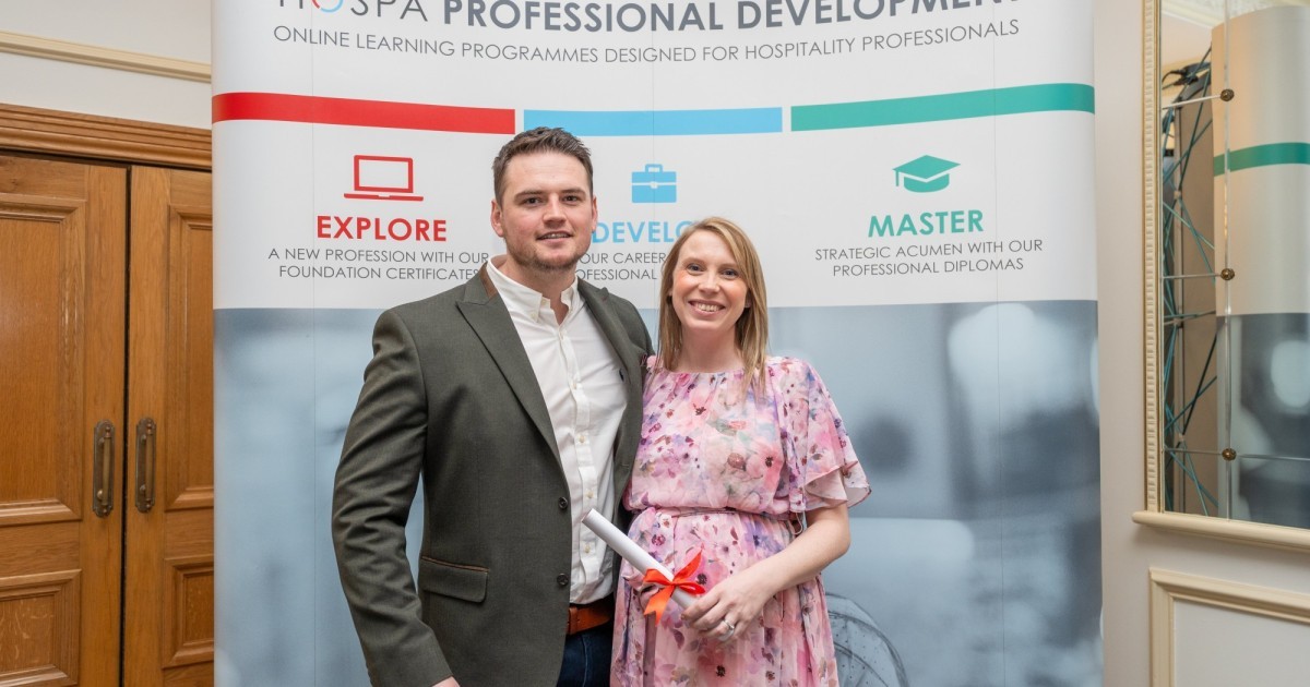 Crow Wood manager celebrates completion of HOSPA certificate | LBV Hub