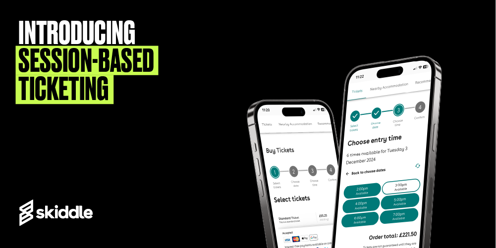 Skiddle debuts dynamic Session-Based Ticketing feature | LBV Hub