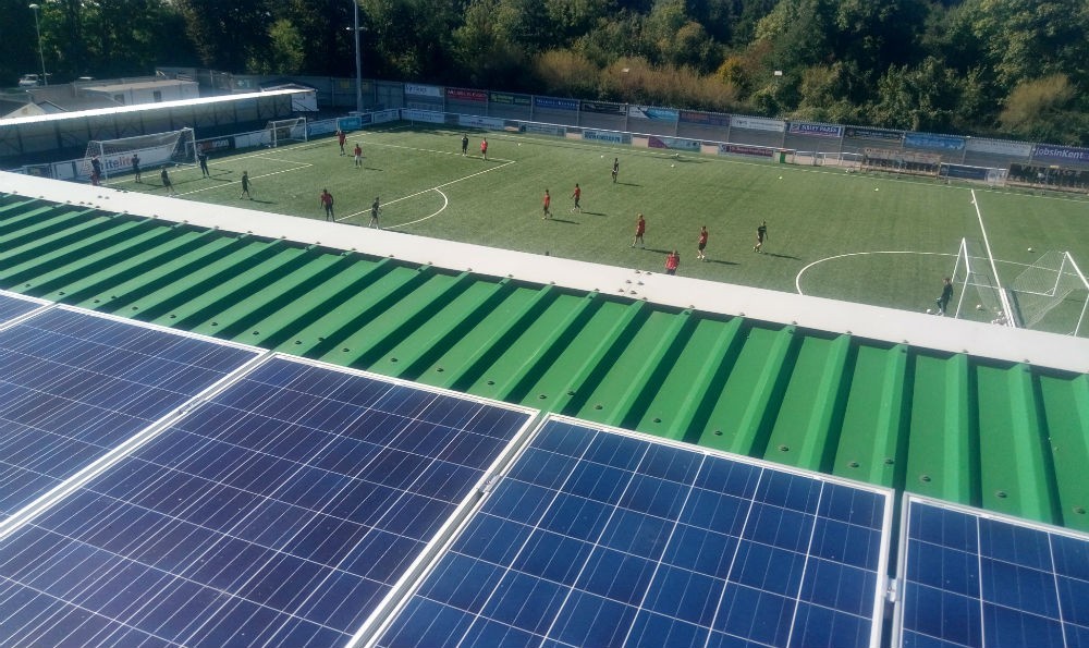 Game-Changing Energy: Hurst Green FC goes solar | LBV Hub