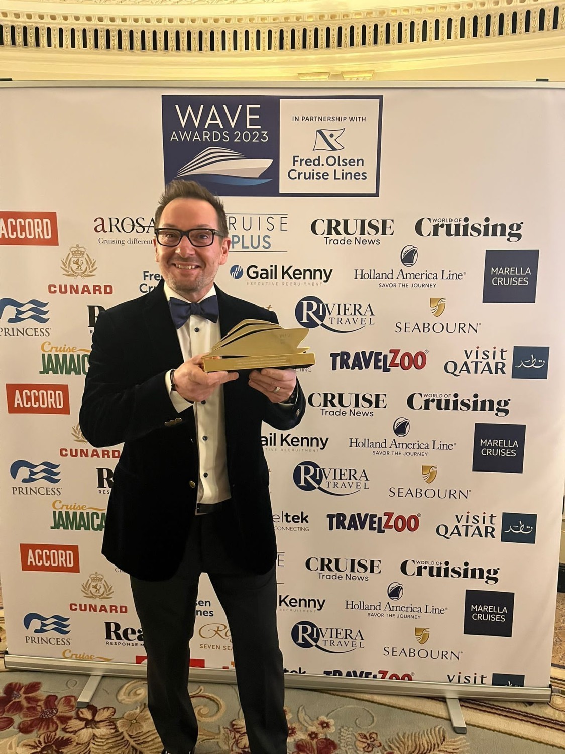Panache boss honoured by cruise industry