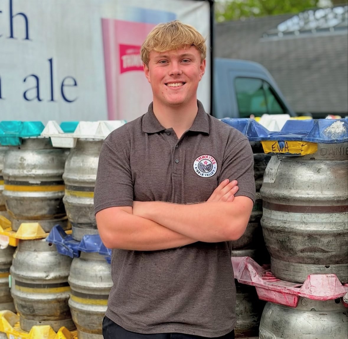 The apprentice beer brewer calling out for young people to join the c