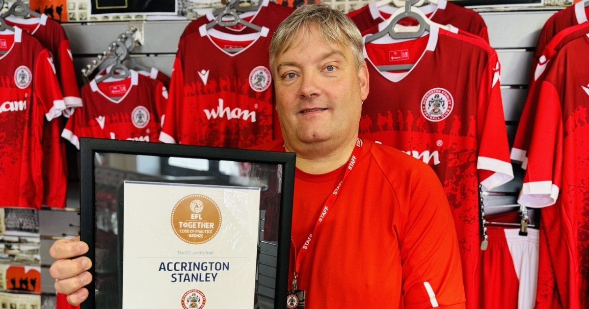 Accrington Stanley rewarded for off-the-field progress | LBV Hub