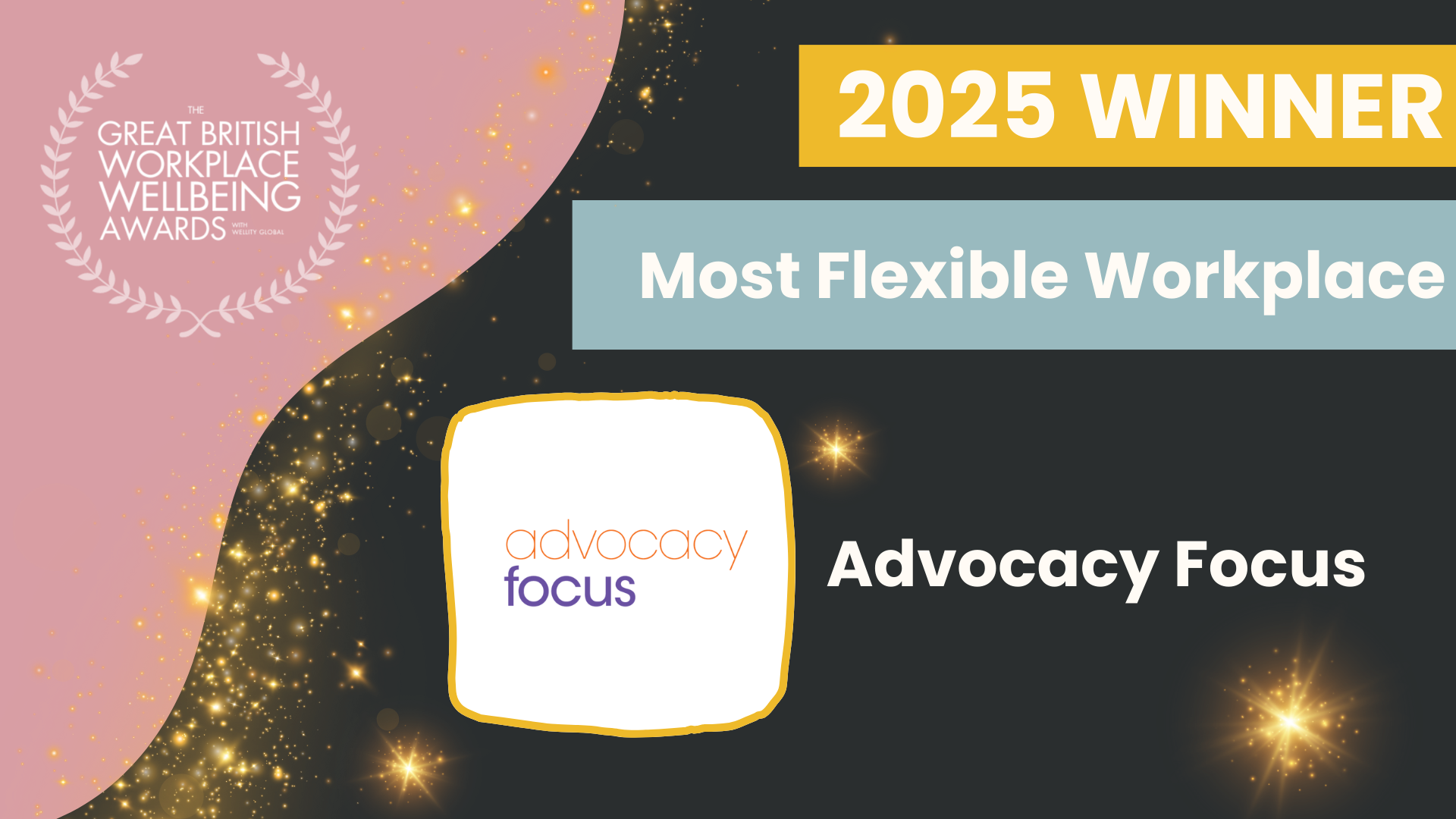 Advocacy Focus wins ‘Most Flexible Workplace’ award at the Great ...
