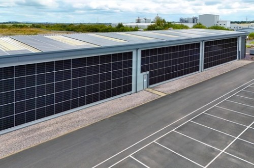Green Shield Group install cutting-edge solar wall at Addison Group as ...