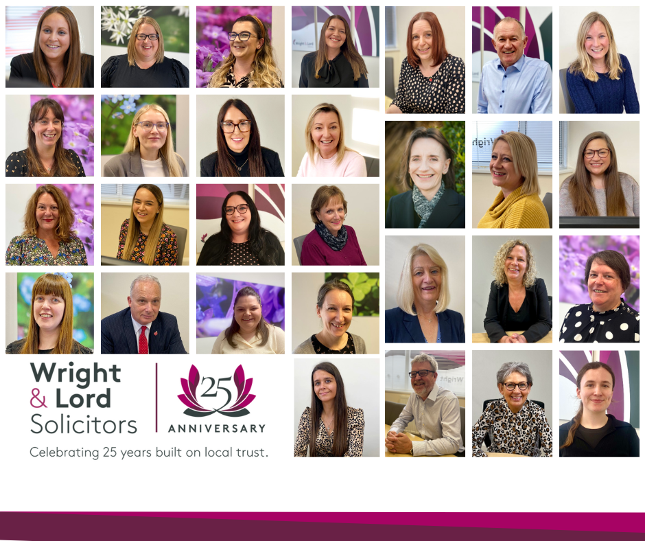 Wright and Lord Solicitors celebrates 25 years of trusted legal suppo