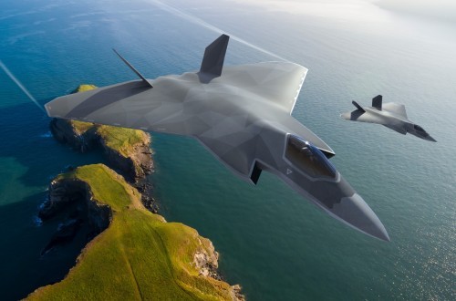BAE Systems unveils concept model of new Tempest aircraft