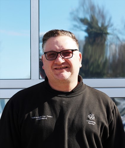 Welcome back Anthony Tyrer, master technician at Volkswagen Van Centre ...