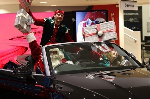 21st Century Santa visits Blackburn Audi - Lancashire Business View