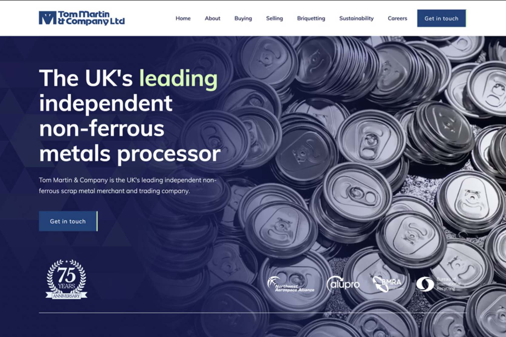 Fruity Llama Unveils Stunning New Website for Tom Martin & Company ...