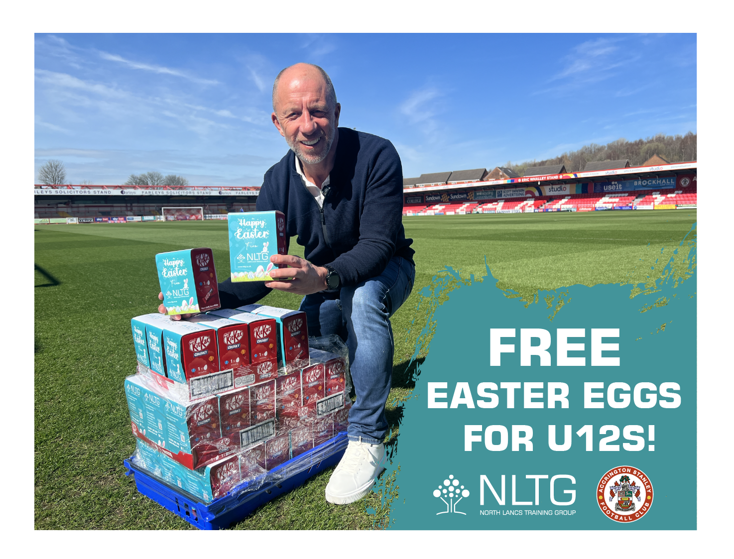Accrington Stanley and NLTG team up for Easter giveaway | LBV Hub